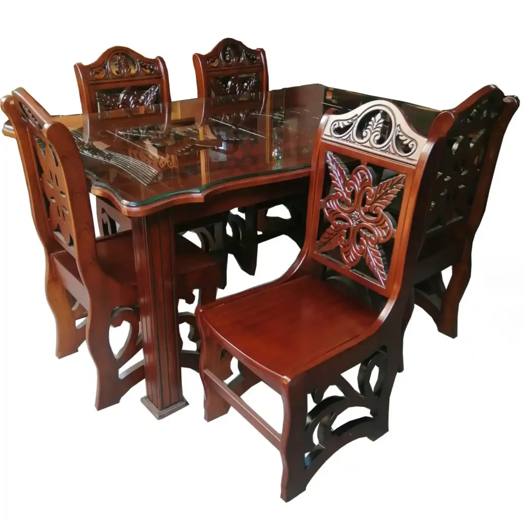 Signature Glow Dining Table Model:- Di-308 - Dewan Furniture