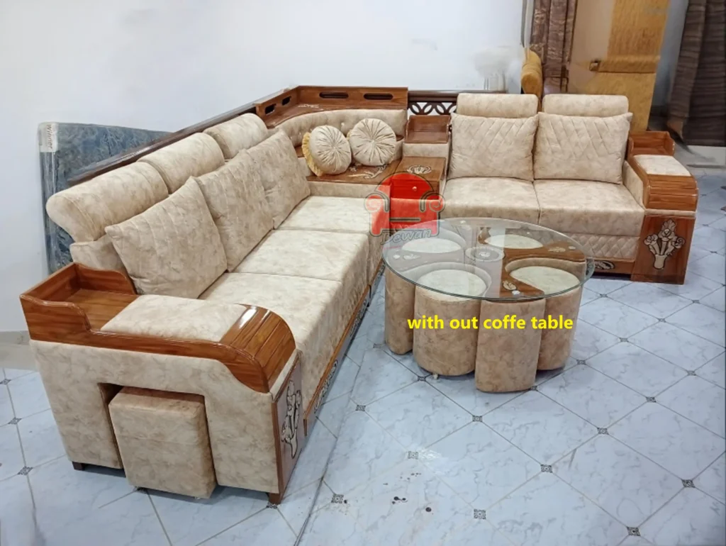 Golden Pearl Sofa Model:- Sol-1221 - Dewan Furniture